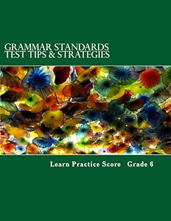 Grammar Standards Test Tips & Strategies Grade 6: Mastromarino M.Ed ...