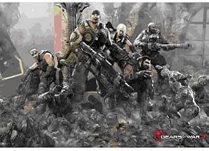 Amazon.com: Gears of War 3 Group 3-D Lenticular Video Game Poster Print ...