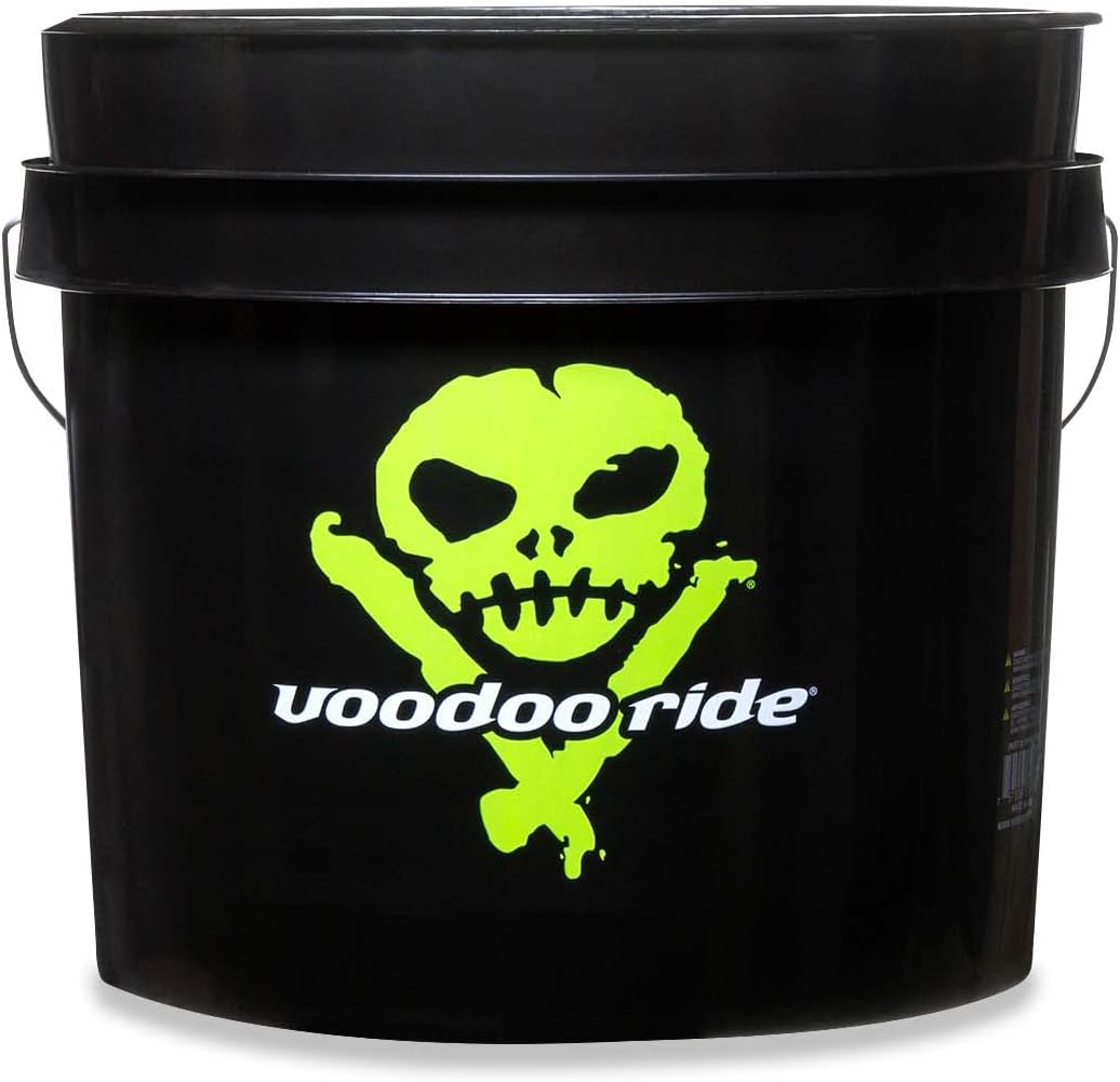 Voodoo Ride VRBUCKET Wash Bucket (3.5 Gallon), 1 Pack, Car Wash ...