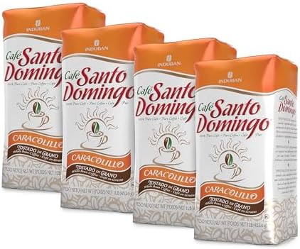 Amazon.com: Café Santo Domingo, 16 oz Bag, Whole Bean Coffee, Medium ...