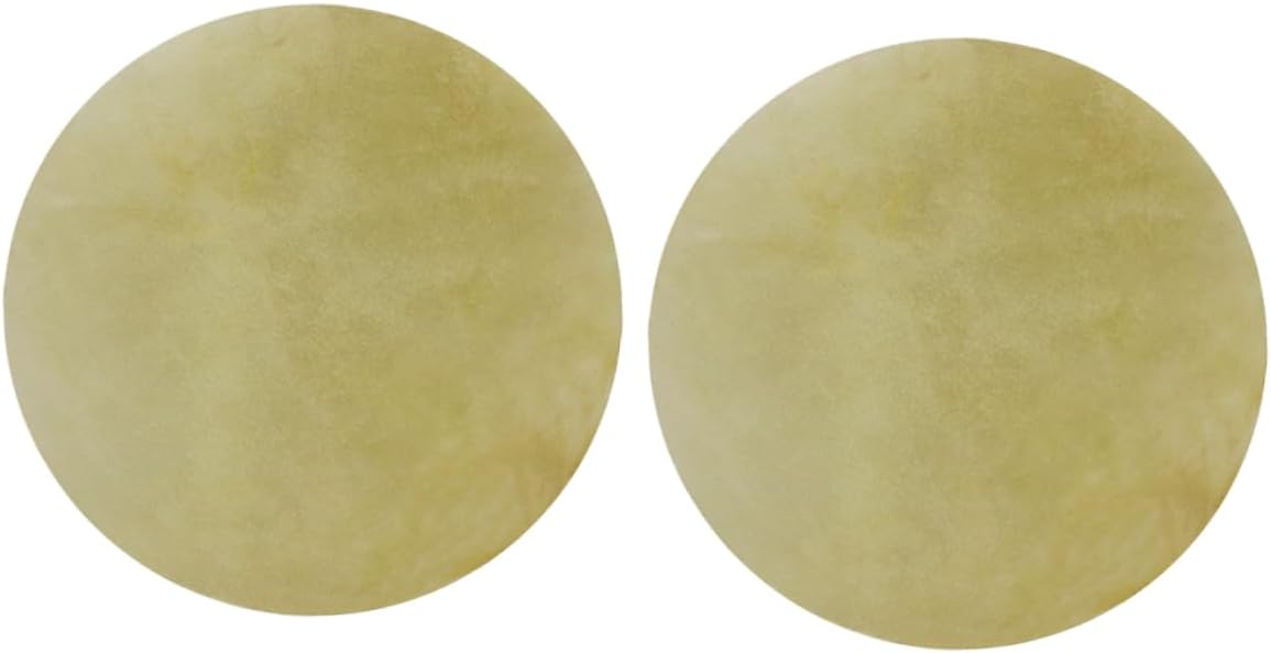 Amazon.com: FUNOMOCYA Bass Drum Skin 2Pcs djembe drum skin Head leather ...