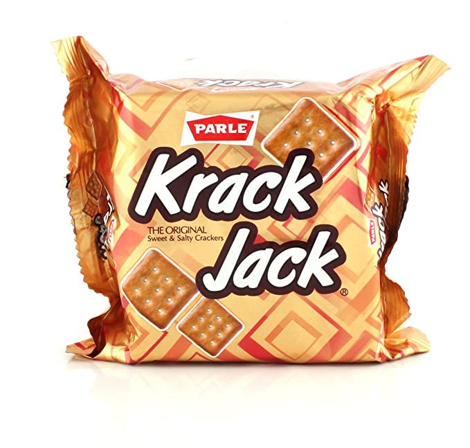 Amazon.com: Parle Krack Jack Biscuit - Original, UNIQUE 75.6g Pack ...