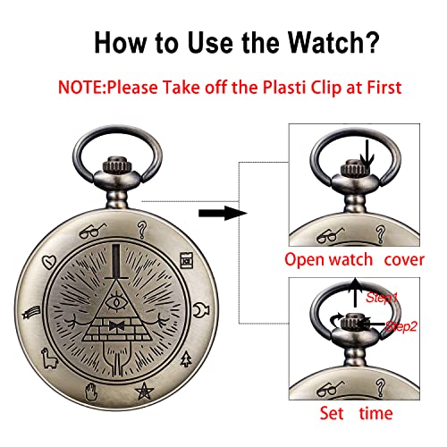 Snapklik.com : BOSHIYA Quartz Pocket Watches