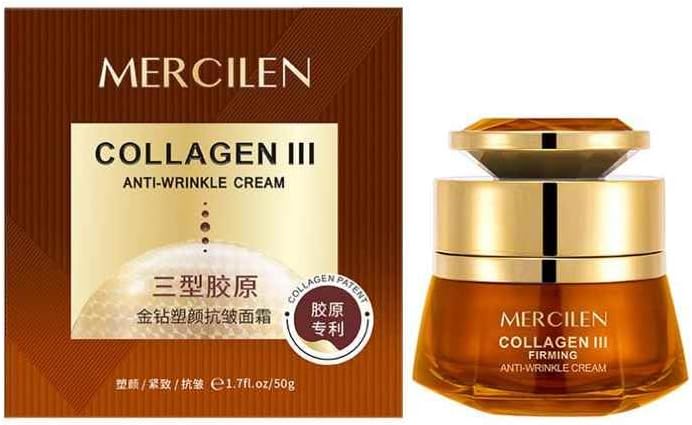 Amazon.com: Mercilen Collagen III Anti-Wrinkle Cream, Firming ...