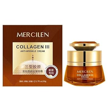 Amazon.com: Mercilen Collagen III Anti-Wrinkle Cream, Firming ...
