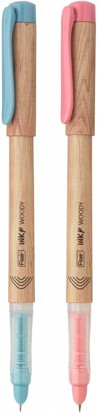 FLAIR Ink Tanker Liquid Fountain Pen - Set Of 2 : Amazon.in: Office ...