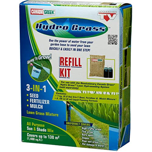 Amazon.com : Hydro-Grass Lawn Repair Refill : Patio, Lawn & Garden