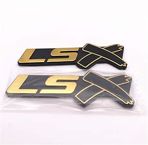 Amazon.com: Forten Kingdom 2pcs LSX Letter Car Fender Side 3D Writing ...