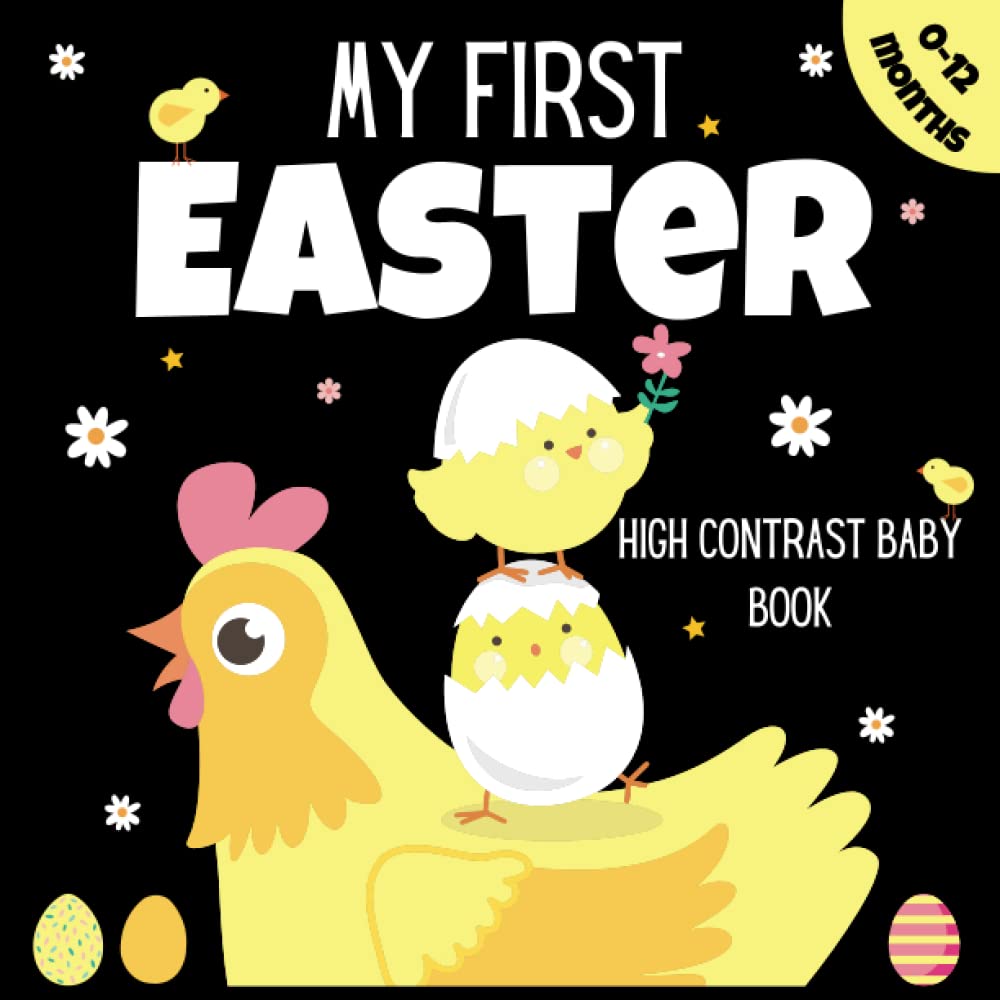 My First Easter High Contrast Baby Book For Newborns - 0-12 Months ...