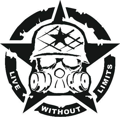 ARWY Vinyl Car Bike Helmet Sticker, 0.11 x 4.52 x 4.52 Inches, Black ...