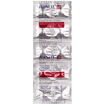 Rancil 10 - Strip of 10 Tablets : Amazon.in: Health & Personal Care