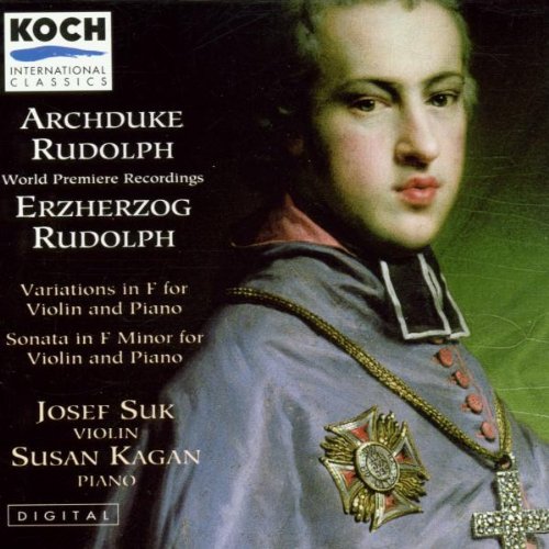 Archduke Rudolph von Osterreich, Joseph Suk, Susan Kagan - Archduke ...