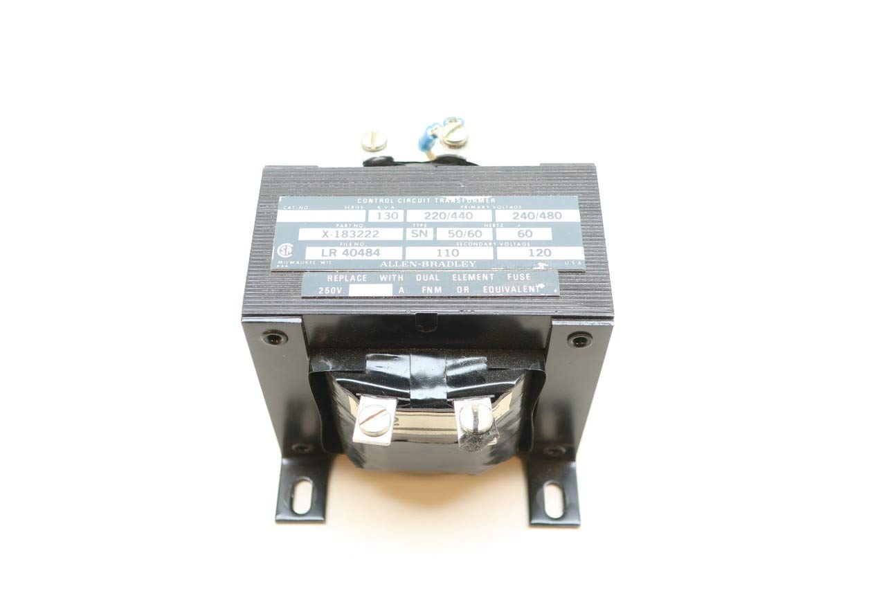ALLEN BRADLEY X-183222 Voltage Transformer 130KVA 220-480V-AC 110/120V ...