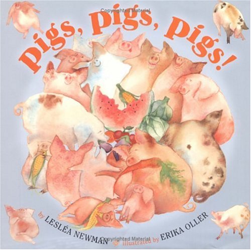 Amazon.com: Pigs, Pigs, Pigs!: 9780689849794: Newman, Lesléa, Oller ...