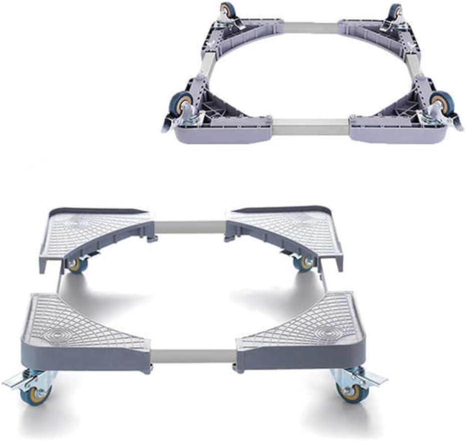 Adjustable Movable Base with Wheels for Washing Machine, Dryer ...