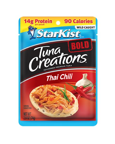 Amazon.com: StarKist Tuna Creations, Bold Thai Chili Style, 2.6 oz Pouch : Grocery & Gourmet Food