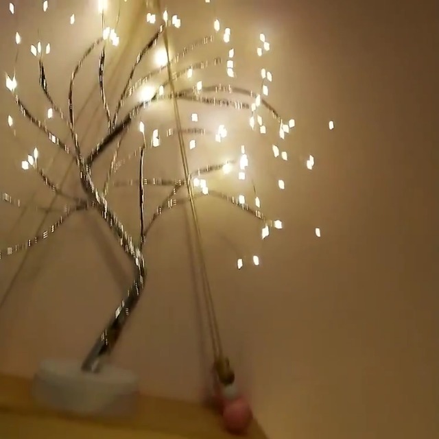 Watch Twinkling Fairy Light LED Night Light Mini Christmas Tree on ...