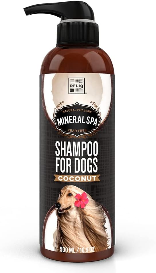 Pet Shampoos : Amazon.com: RELIQ Natural Mineral SPA Shampoo ...