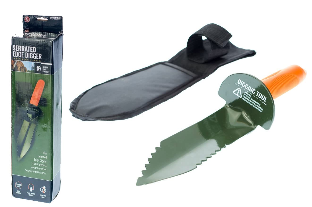 Amazon.com : Sluice Monkey 12" Serrated Edge Digger for Metal Detecting ...