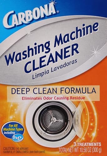 Amazon.com: Carbona Cleaner Washing Machine Deep Cleaner, 10.58 oz ...