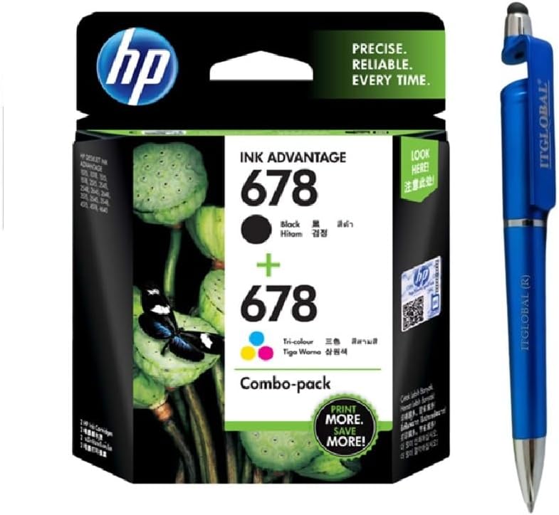 HP 678 Tri-Color Original Ink Advantage Cartridge : Amazon.in ...