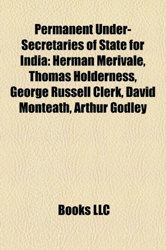 Amazon.co.jp: Permanent Under-Secretaries of State for India : 本