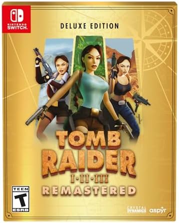 Amazon.com: Tomb Raider I-III Remastered Starring Lara Croft Deluxe ...