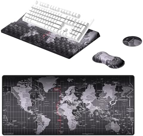 Amazon.com: Ospelelf Ergonomic Mouse Pad and Keyboard Stand Wrist Rest ...