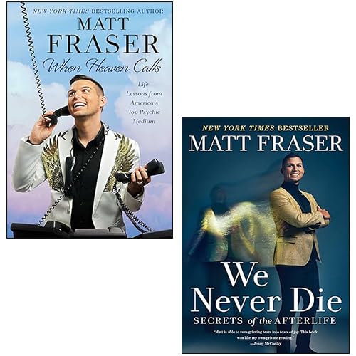 Amazon.com: Matt Fraser 2 Books Collection Set (We Never Die Secrets of ...