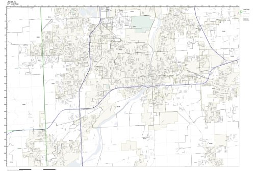 Zip Code Wall Map Of Joliet Il Zip Code Map | Desertcart INDIA