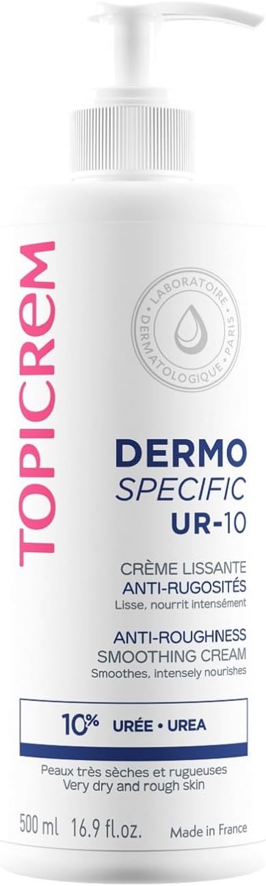 Amazon.com : Topicrem UR-10 Anti-Roughness Smoothing Cream 500ml ...