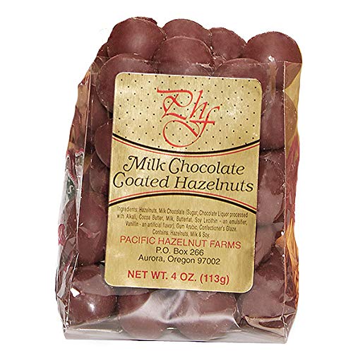 Amazon.com : Pacific Hazelnut Farms Milk Chocolate Hazelnuts 4 oz ...