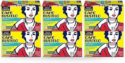 Amazon.com: Café Bustelo Sweet & Creamy Café con Vainilla Flavored ...