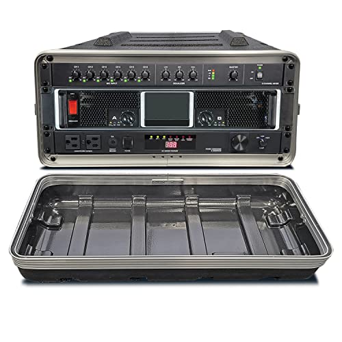 Snapklik.com : AxcessAbles 4U 19-Inch Depth Portable Equipment Rack ...