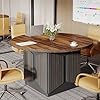 Amazon.com: Tribesigns 47" Round Conference Table, Round Multi-Purpose ...