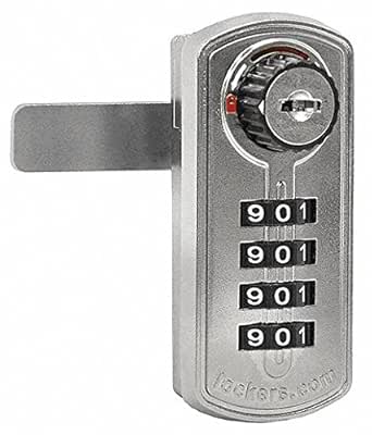 Built in Locker Lock, Zinc, Silver/Black: Amazon.com: Tools & Home ...