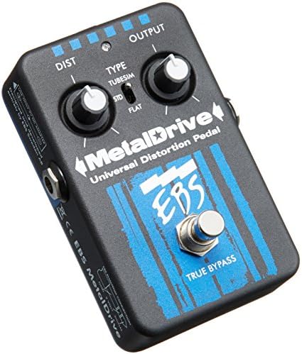 Amazon.com: EBS Metal Drive High Gain Bass Distortion Overdrive Pedal ...