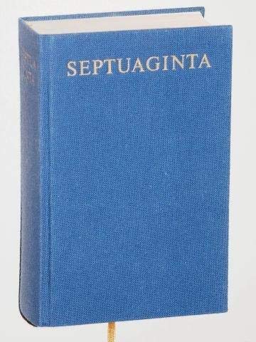 Septuaginta(103988): A. Ed. Rahlfs: 9783438051202: Amazon.com: Books
