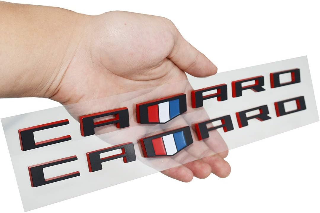 Amazon.com: Yoaoo 2X OEM Camaro M Emblems Badge Front Right Left Fender ...