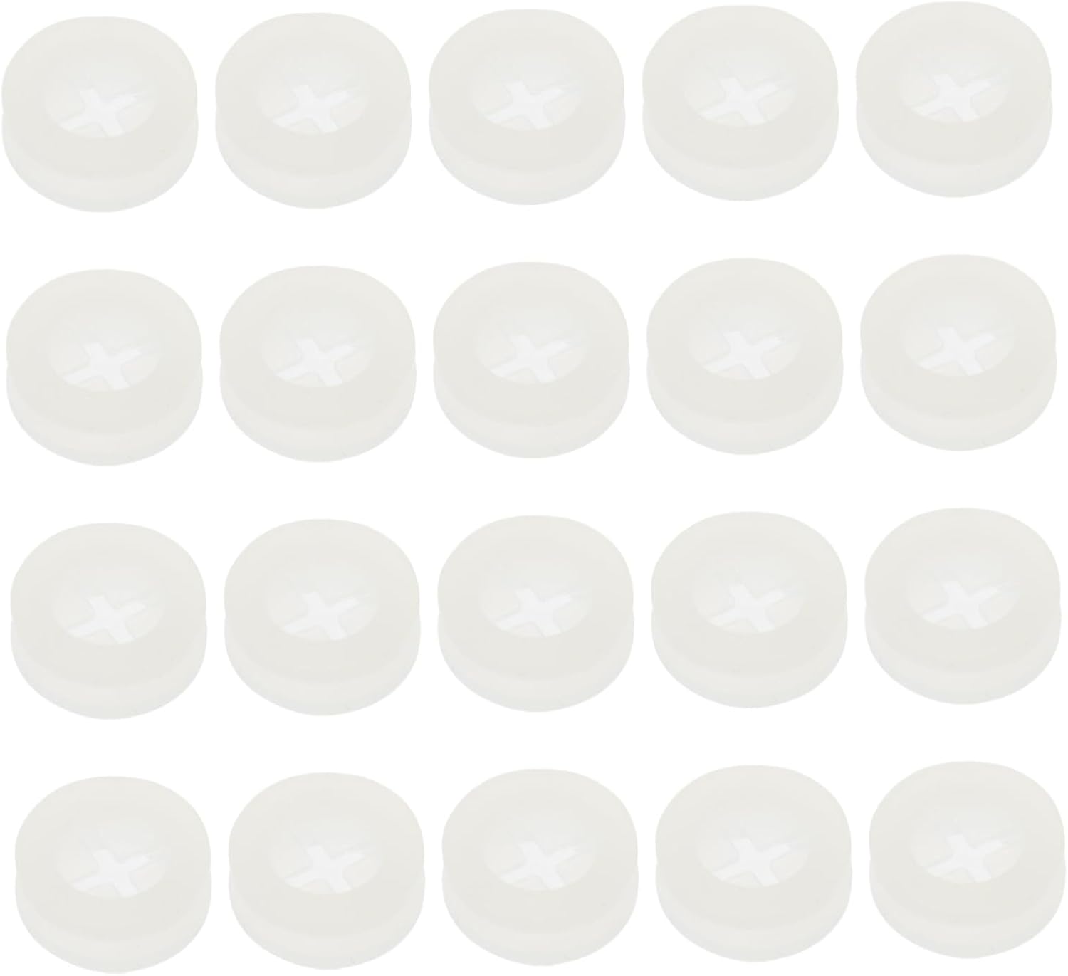 Amazon.com: 20pcs Bamboo and Wood Cover Silicone Stopper Wood Cover ...