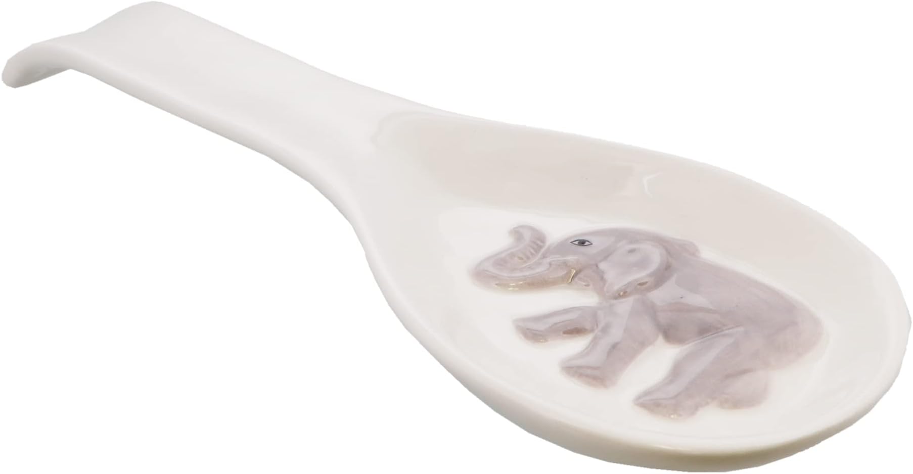 Amazon.com: Blue Sky Ceramic 7"X4.5"X1" Giraffe Spoon Rest, Multi Color ...