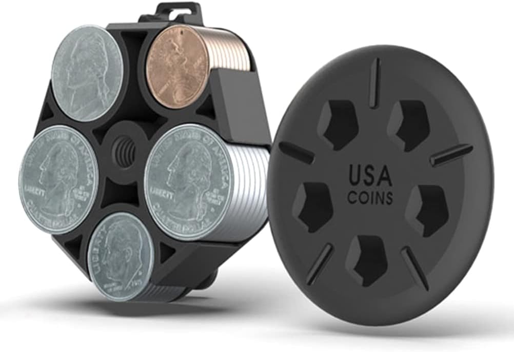 Amazon.com: Meokro Portable Coin Change Organizer, Universal Coin ...