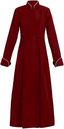 Amazon.com: Newoed Women's Medieval Clergy religious robe for Women ...