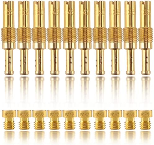Amazon.com: 20 Pieces Carburetor Jet Kit With Container, Include 10 ...