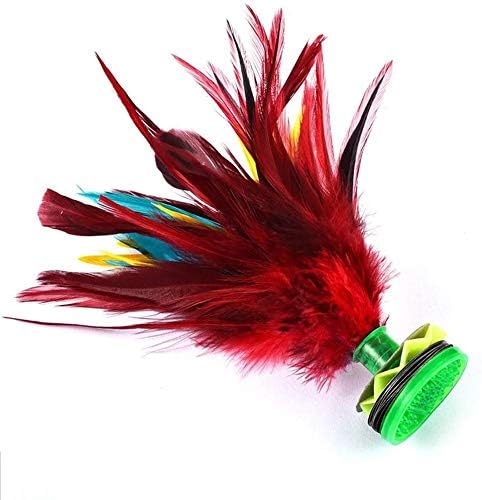 BOBOZHONG Kick Shuttlecock,3pcs Colorful Chinese Jianzi Feather Kicking ...