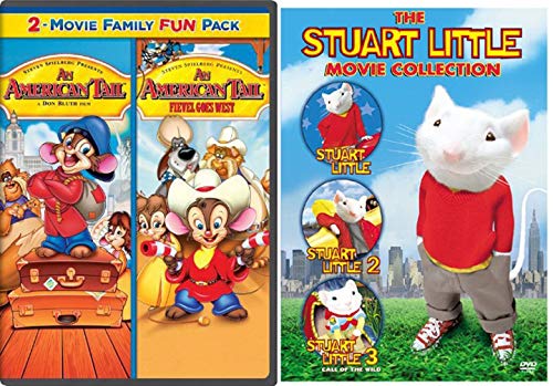 Buy Talking Mice! STUART LITTLE SET E.B. White + An American Tail 1 Don ...
