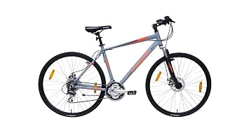 Firefox Bikes Road Runner Pro-D 21S Hybrid Cycle (Matt Grey) I Frame ...