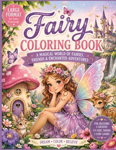 Fairy Coloring Book : Magnani, Kathy: Amazon.fr: Livres