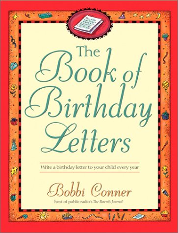 The Book Of Birthday Letters: Conner, Bobbi: 9780740709944: Amazon.com ...