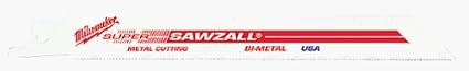 Milwaukee 48-00-5182 6 x 3/4 x .035, 14 Teeth per Inch, 8% Cobalt Super ...